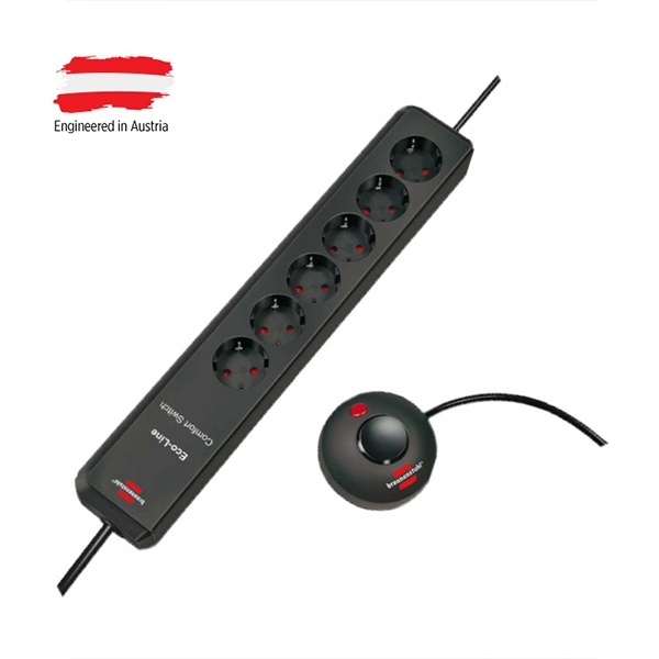 Razvodnik 6 mesta 2m nožni prekidač Brennenstuhl 1159450616