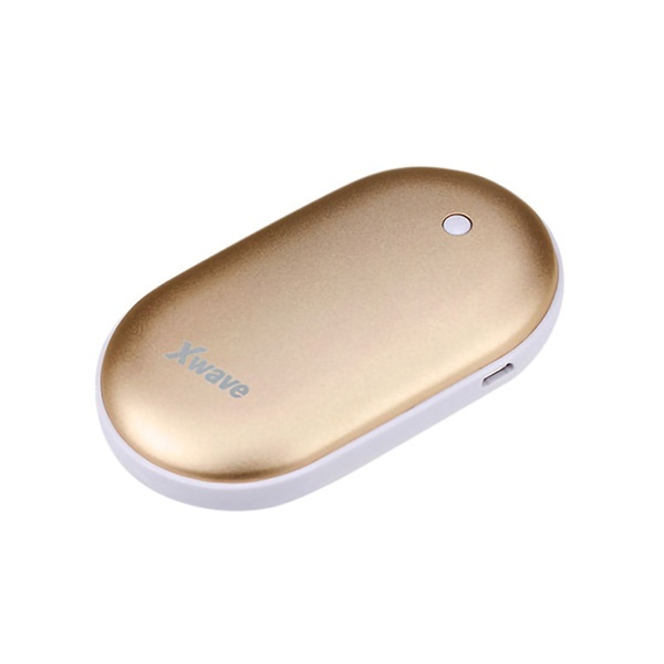PowerBank baterija/punjač 5200mAh + grejač za ruke Xwave Warmup-52gold