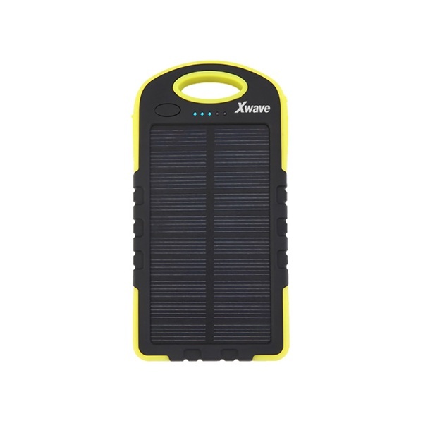 PowerBank baterija/punjač 6000 mAh solarni Xwave Camp-L60yellow