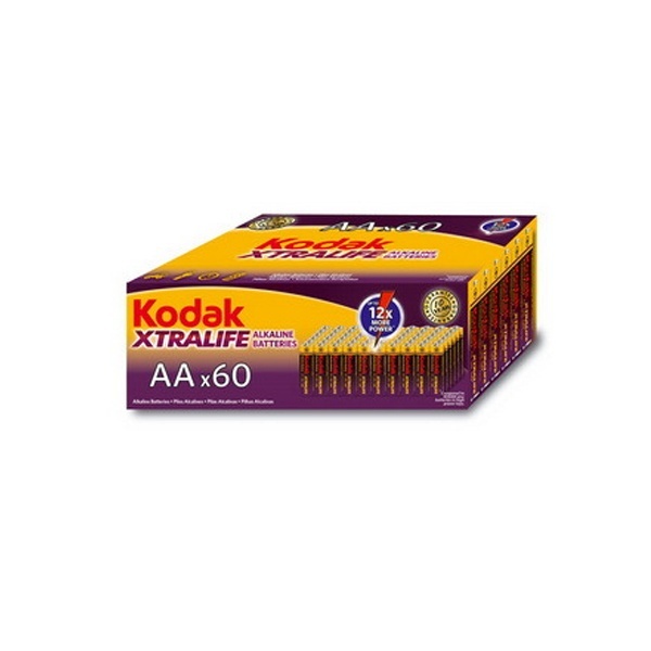 Alkalne baterije KODAK EXTRALIFE AA/ 60kom 30410961