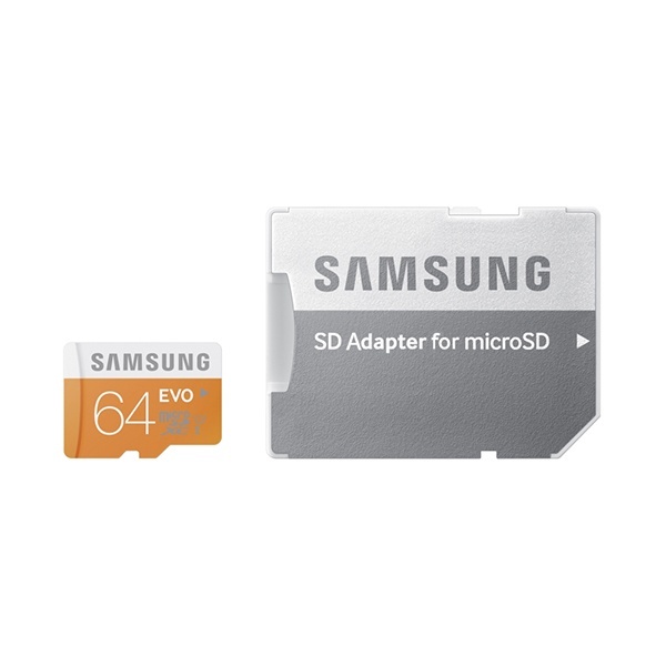 Memorija SAMSUNG Micro SD EVO Class 10 64GB+adapter MP64DA