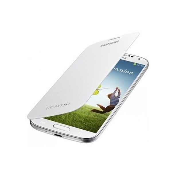 Maska sa preklopom SAMSUNG S4, bela EF-FI950-BWE