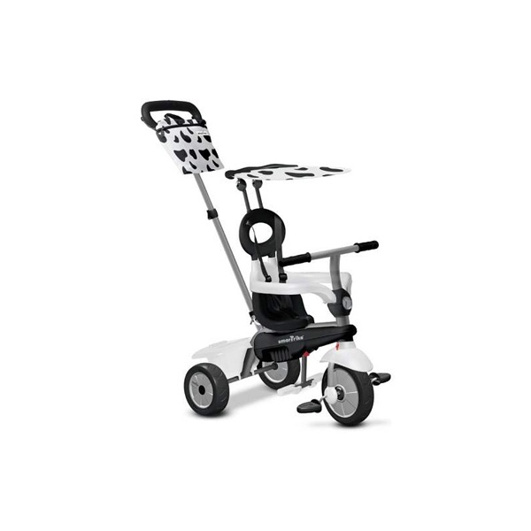 Tricikl Vanilla Crno/Beli Smart Trike 6652400