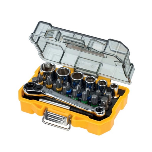 Set nasadnih ključeva 24 dela DeWalt DT71516