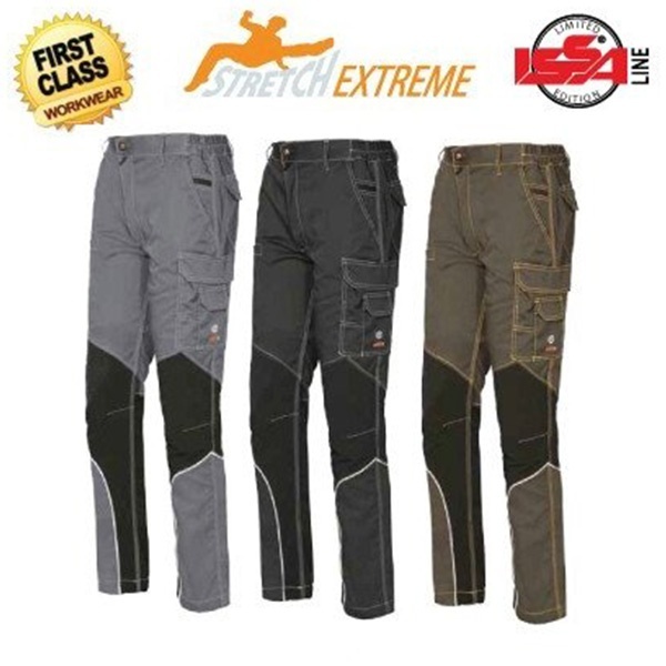 Radne pantalone Strech Extreme zelene veličina S-3XL 27338