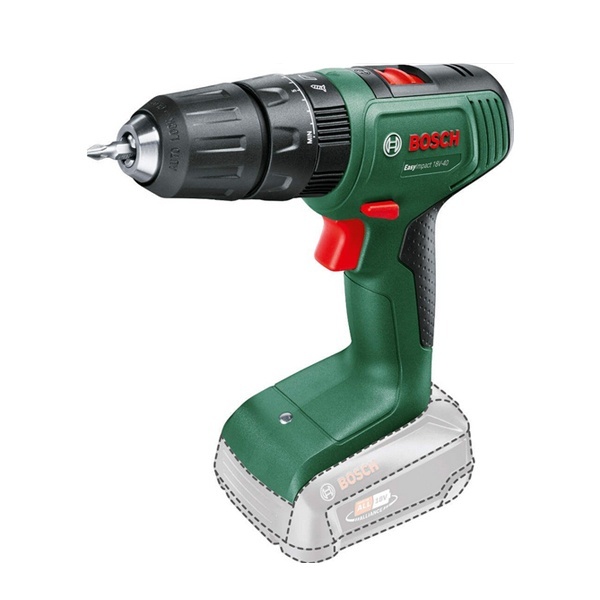 Akumulatorska bušilica odvrtač bez baterije Easy Impact 18V-40 Bosch 06039D8100