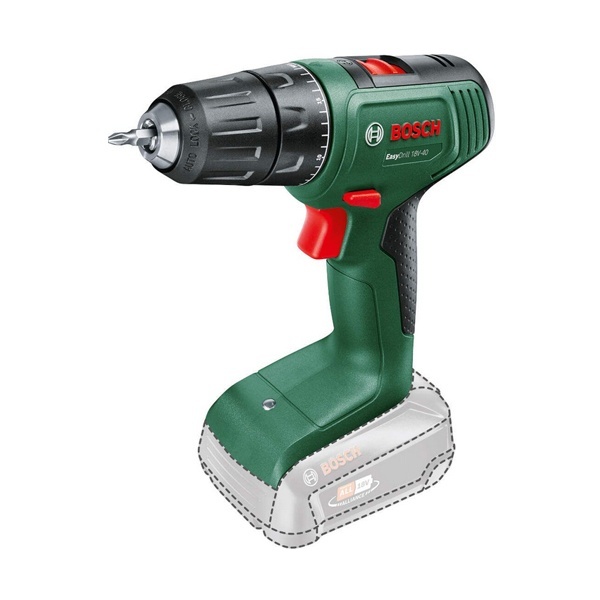 Akumulatorska bušilica odvrtač bez baterije Easy Drill 18V-40 Bosch 06039D8000