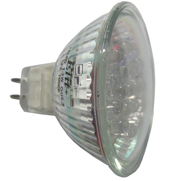 LED sijalica Elit GU5.3 18LED 1.2W 12V 2700K EL 0801