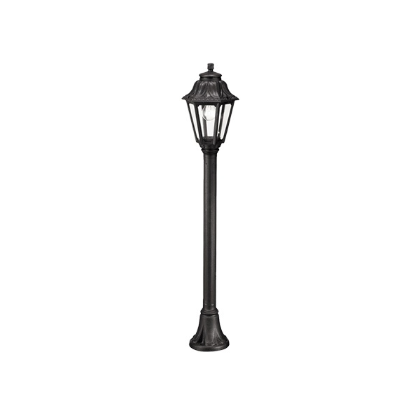 Baštenska lampa Fenjer E27 H1100mm Anna 120 Elmark 96120F/BL