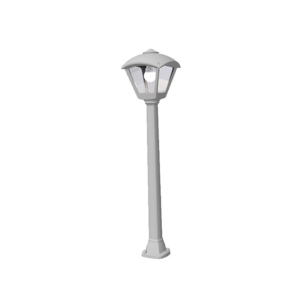 Baštenska lampa Dario 250 1xE27 8.5W IP55 Elmark 96DARIO250M/GR