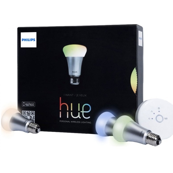 Set Philips Hue 9W A60 E27 3 set EU