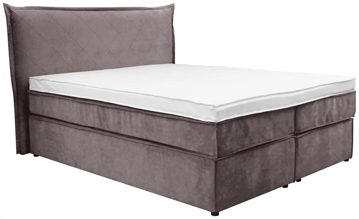 Boxxx BOXSPRING KREVET 180/200 cm siva