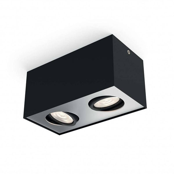 Plafonjera 2 LED Box Philips 50492/30/P0