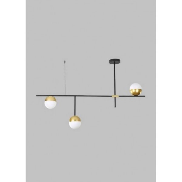 Luster Vesta 511 3xG9 Antique Brass/Black 35.1245