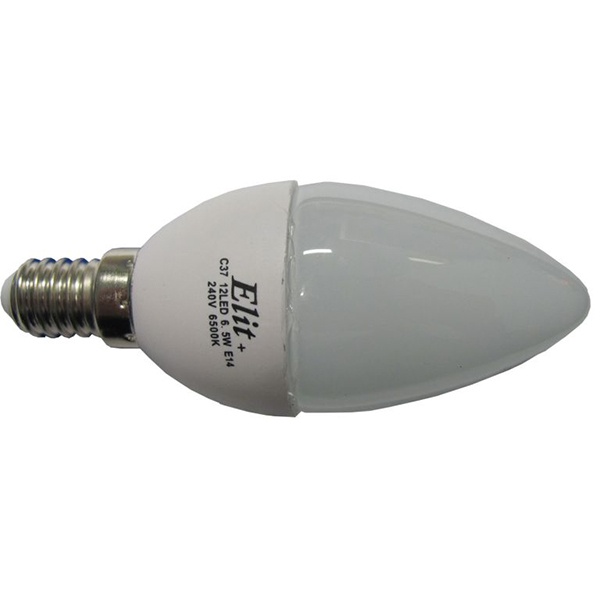 LED sveća Elit soft 6.5W E14 6500K 220-240V EL 0169