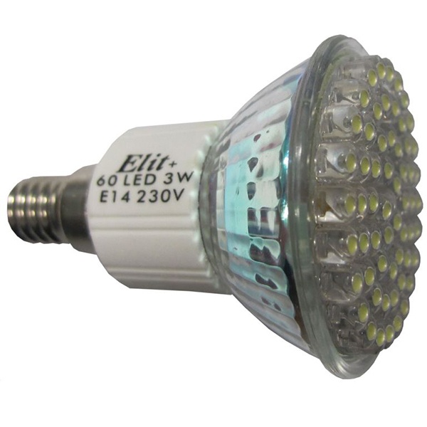 LED sijalica Elit JDR 60LED E14 3W 230V 7000K