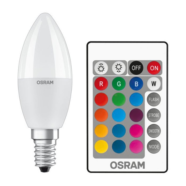 Sijalica RGB Daljinski E14 5.5W OSRAM O44309