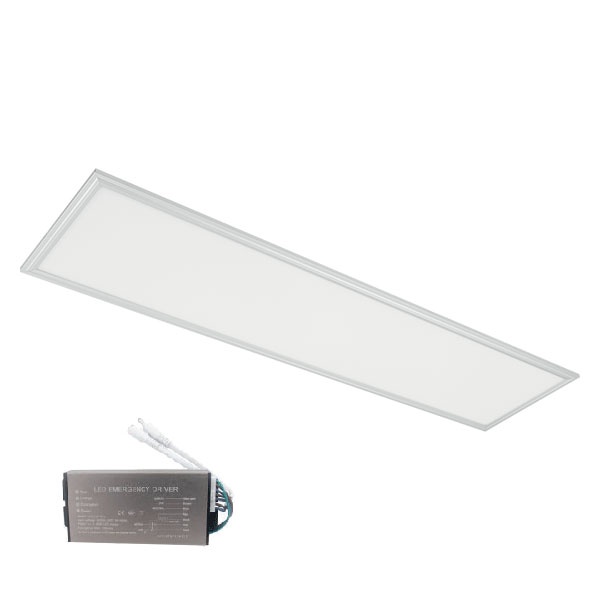 Led panel 40W 6400K 295x1195mm IP54 Emergency 92PANEL029NCWE