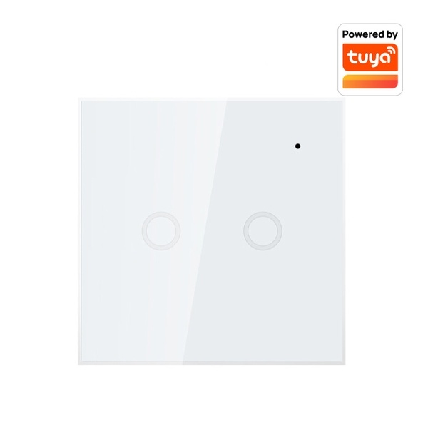 Wi-fi smart prekidač svetla 2x5A WFPS-W2/WH
