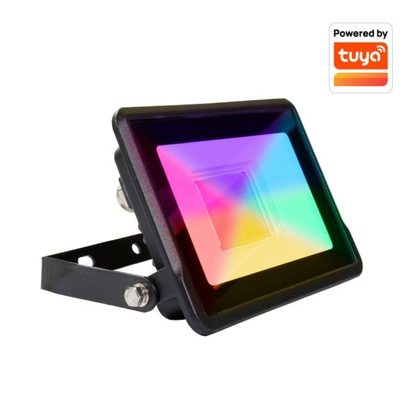 Smart Led reflektor RGB CCT Prosto LRT-RGB-20/BK