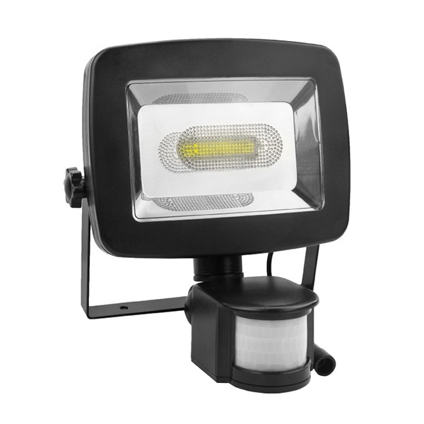 Solarni LED reflektor sa PIR senzorom Prosto LRFS-28C001-W/BK
