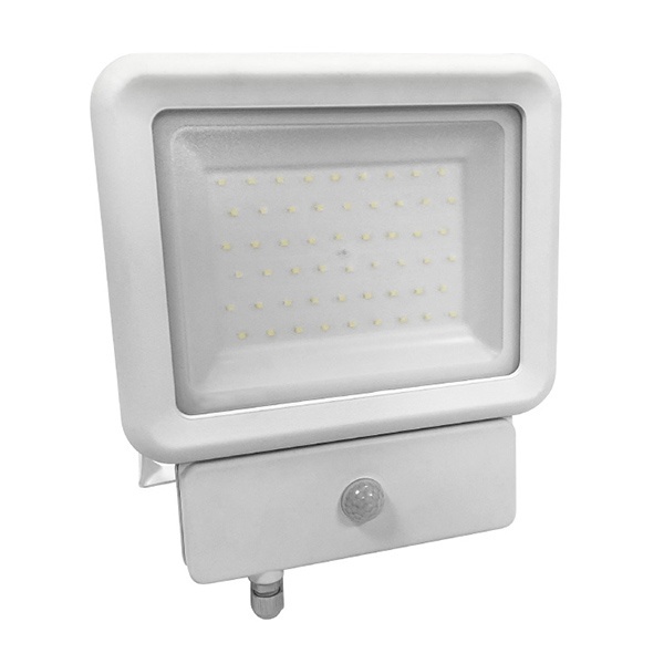 LED reflektor sa PIR senzorom 50W Prosto LRF019ESW-50/WH