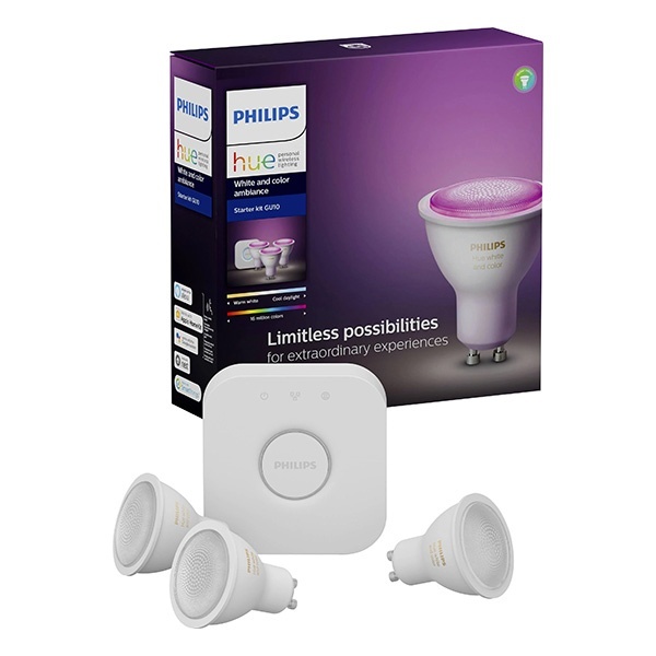 Philips HUE WCA RGB 3/1 set GU10 PH055