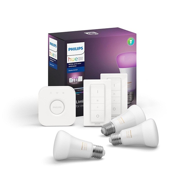 Philips HUE RGB set 9W E27 A19 PH035