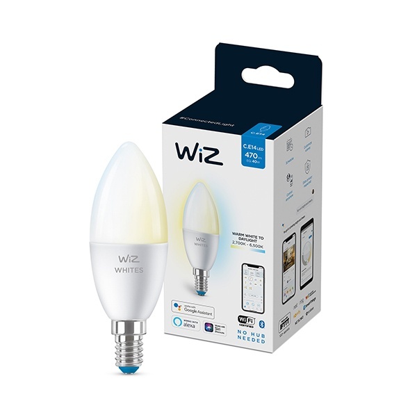 Led wifi sijalica 4.6W (40W) C37 E14 WiZ WIZ006