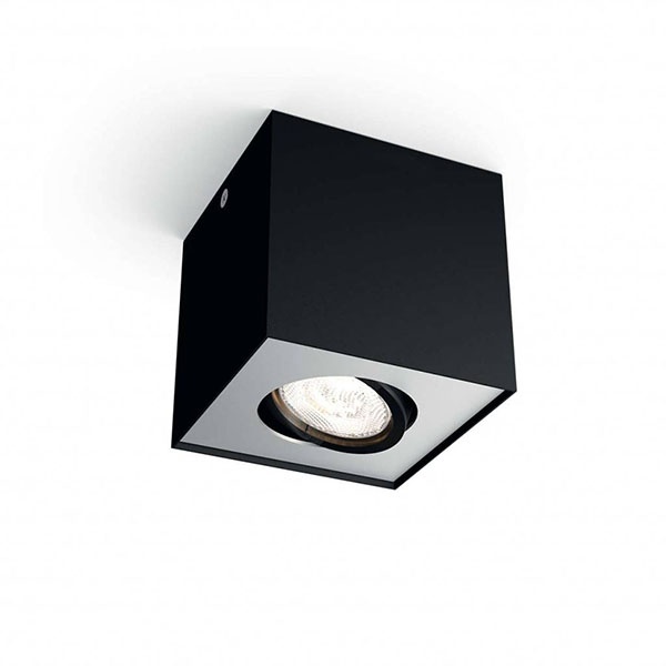 Plafonjera LED Box crna Philips 50491/30/P0