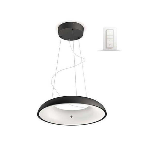 Viseća lampa Amaze Crna Philips Hue sa Hue Dimerom 40233/30/P7