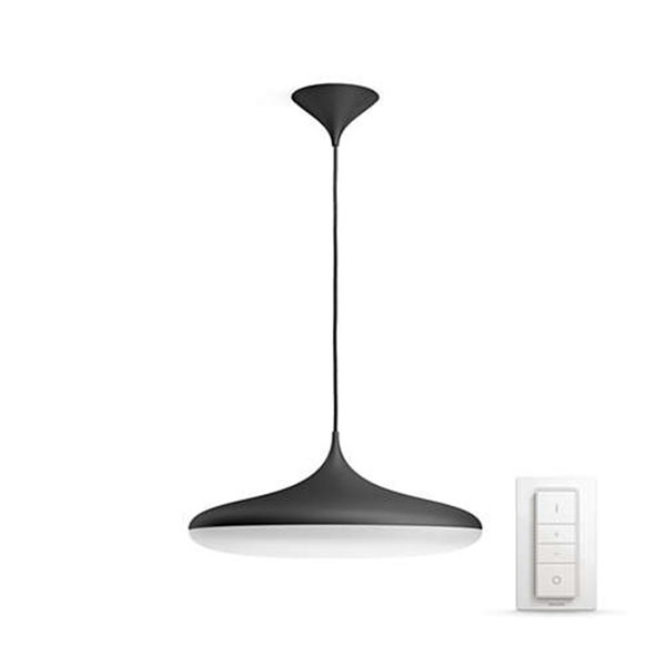Viseća lampa Cher Crna Philips Hue sa Hue Dimerom 40761/30/P7