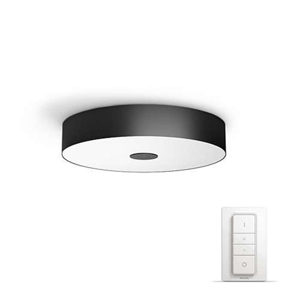 Plafonjera Fair Crna Philips Hue sa Hue Dimerom 40340/30/P7