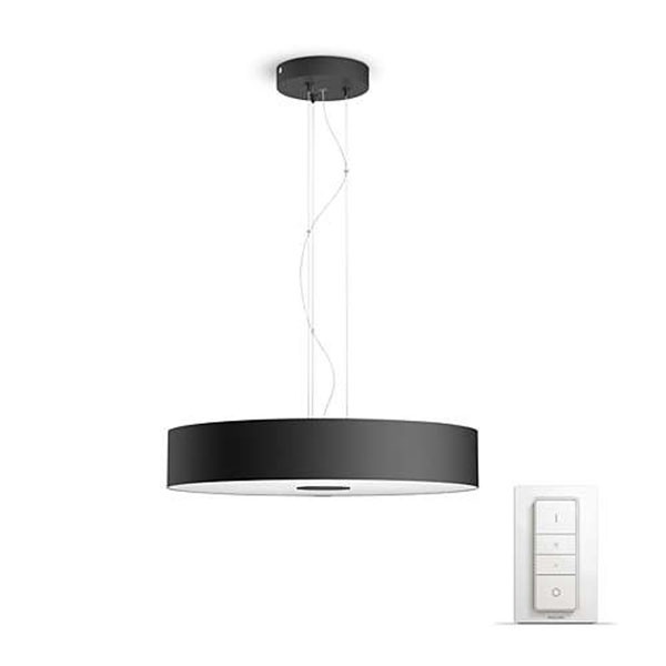 Viseća lampa Fair Crna Philips Hue sa Hue Dimerom 40339/30/P7
