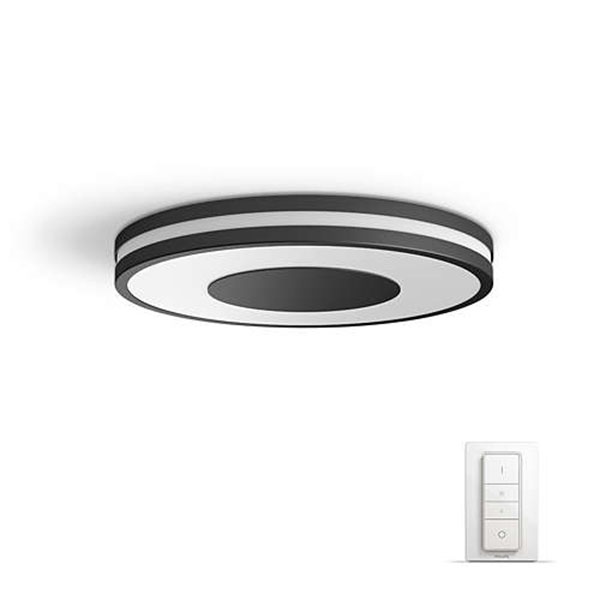 Plafonjera Being Crna Philips Hue sa Hue Dimerom 32610/30/P7