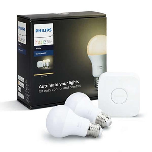 Philips Hue set White 9W A60 E27 PH012