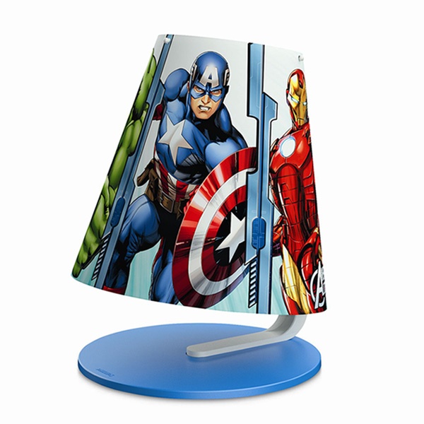 Stona lampa Avengers plava Philips 71764/35/16