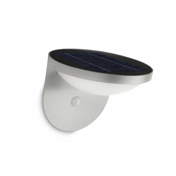 Solarna zidna lampa Dusk siva Philips 17808/87/16
