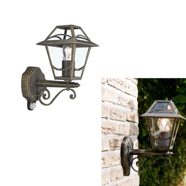 Lampa Babylon wall lantern BlackBrush Massive 15428/42/10