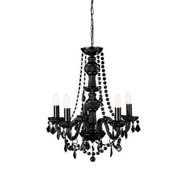 Luster Flaubol chandelier black Massive 41766/30/10
