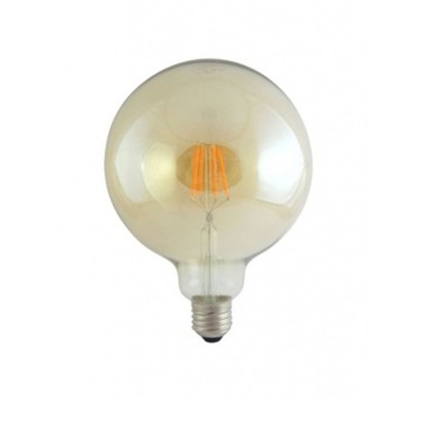 LED sijalica FILAMENT G125 4W E27 2000K GOLD/SMOKED TRIXLINE 04.0022