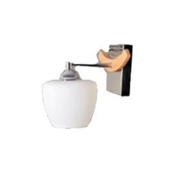 Zidna lampa Vesta 147 1*E27 hrom/drvo 50.0399