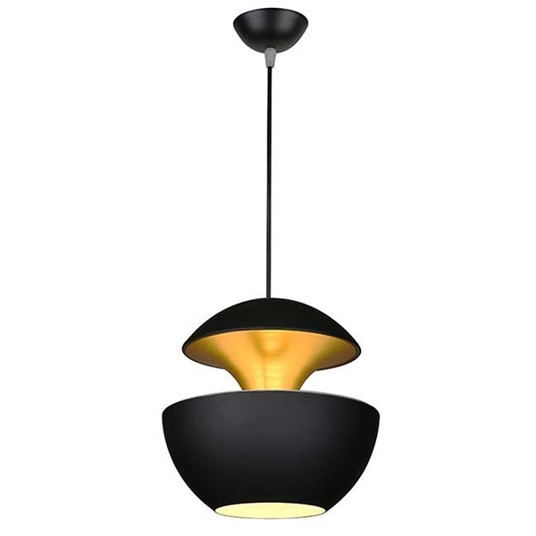 Visilica Vesta 276 1*E27 black/gold 50.0106