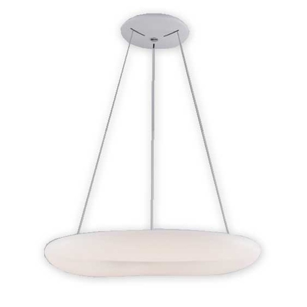 Visilica Vesta LED 50W 3000K bela 50.0477