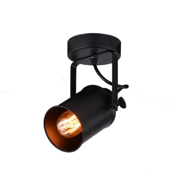 Spot lampa Rustik 61 1*E27 crna 50.0537