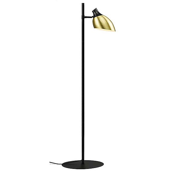 Podna lampa Luna 112 1*E14 gold7black 35.1222