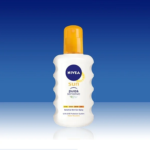 NIVEA SUN Pure & Sensitive sprej 200ml SPF 30 85430