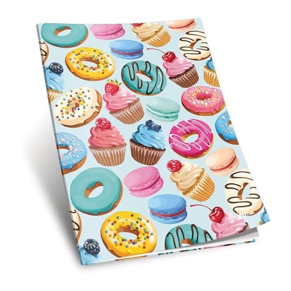 Sveska Cupcake A4 meki povez prazna UNL-0809p