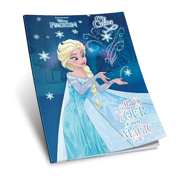 Sveska Frozen Elsa Your Magic A4 meki povez na kocke 68212k