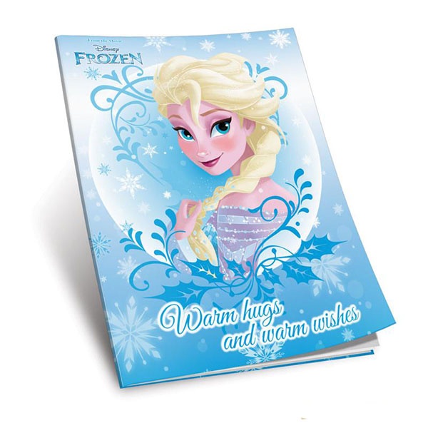 Sveska Frozen Warm hugs A4 meki povez na 2 linije 68213ll